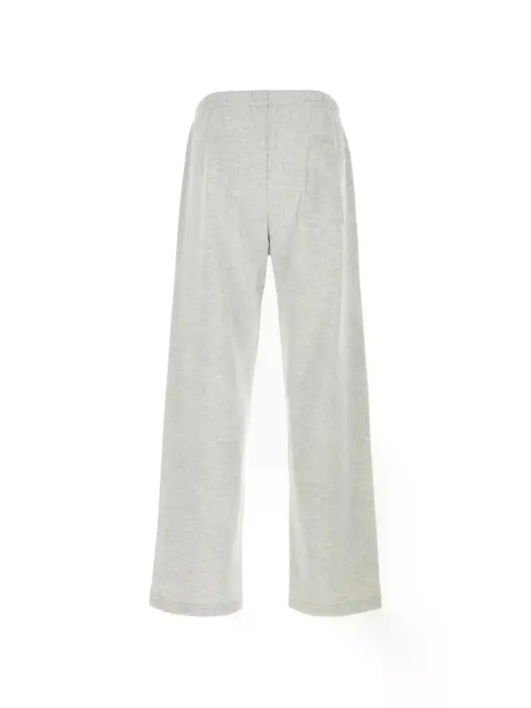 Sporty & Rich Light Cotton Track Pants - Grey