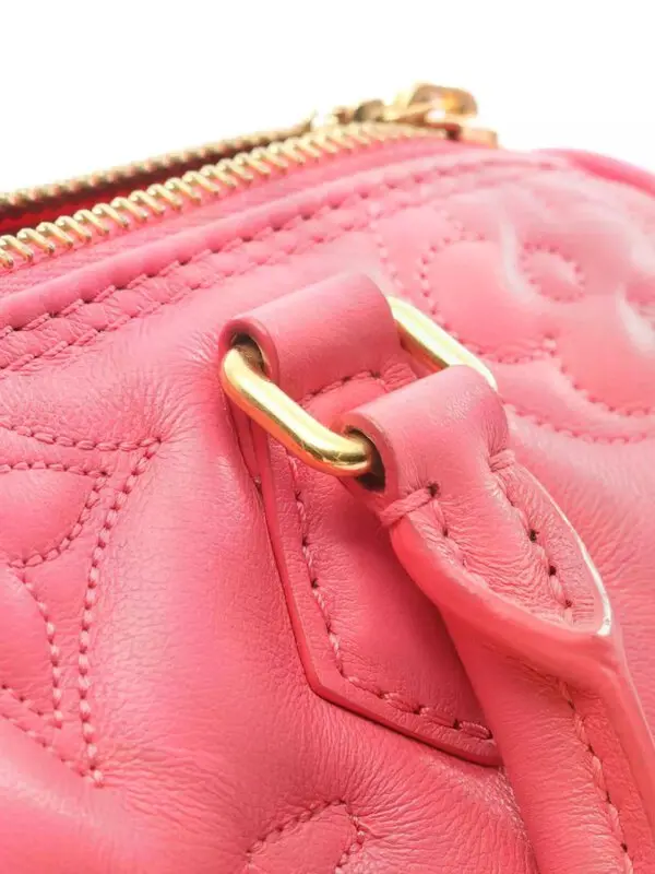 LOUIS VUITTON 2021-2026 Monogram Bubblegram Papillon Bb Satchel - Pink