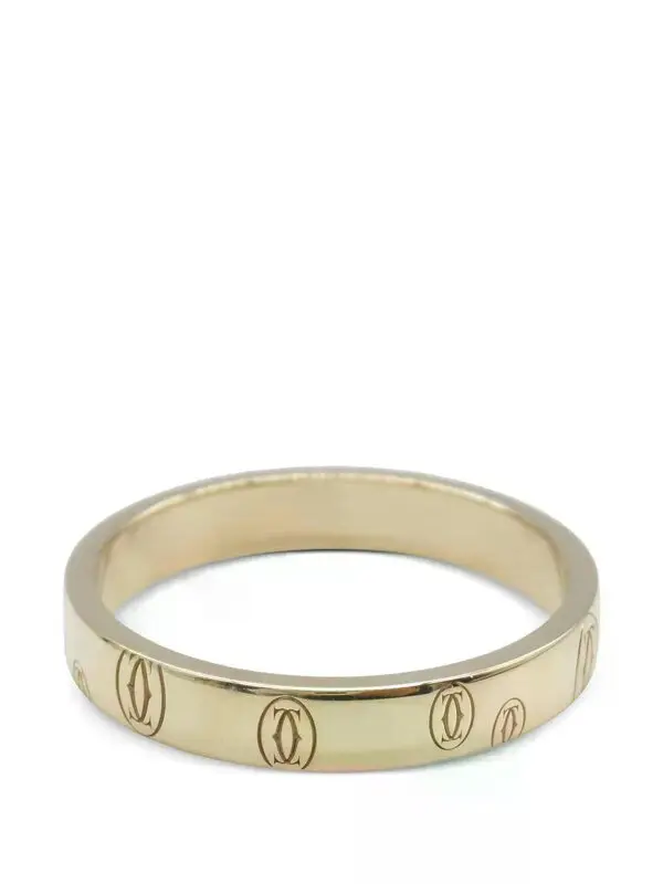 CARTIER 2010s 18k Rose Happy Birthday Ring