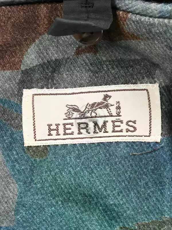 Hermès 2010s Check-pattern Blazer