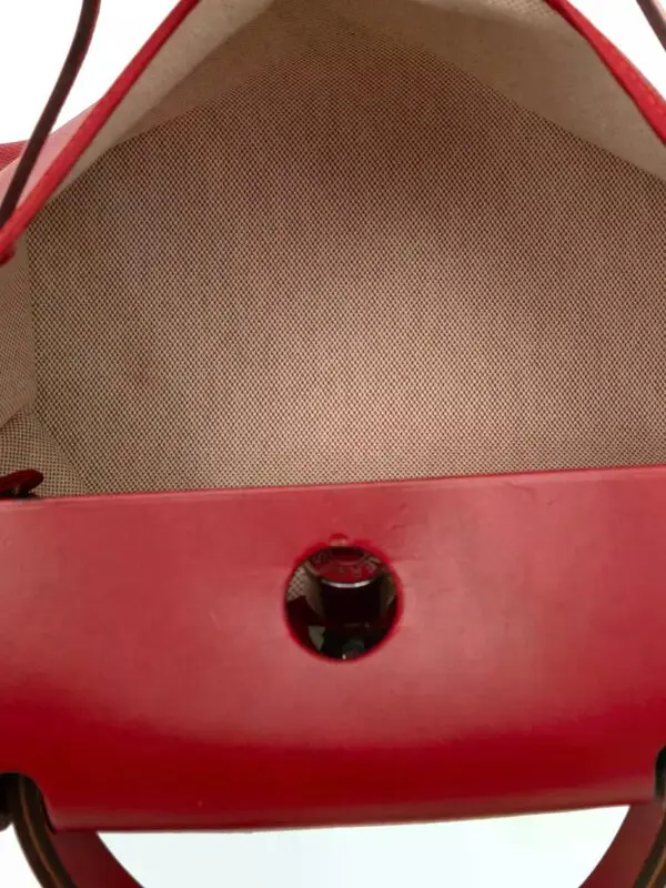 Hermès Herbag Zip 31 Satchel - Red