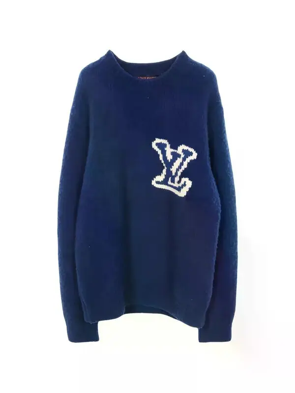 LOUIS VUITTON Intarsia Crew-neck Sweater