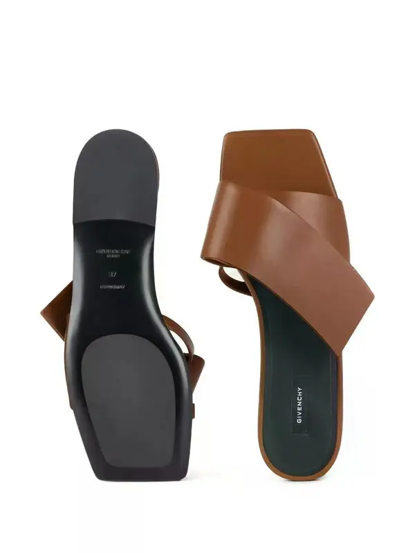 Givenchy Twisted Ribbon Flat Sandals