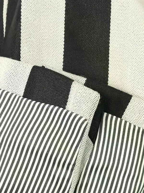 Celine 2000s Striped Cropped Blazer