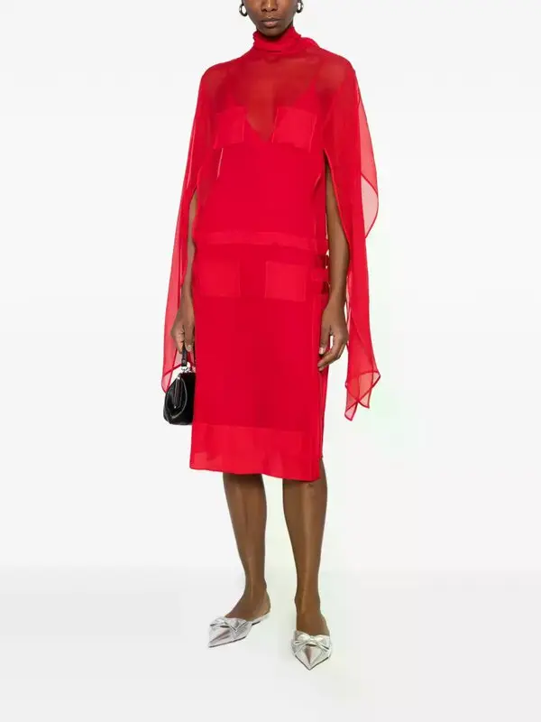 N°21 Pocket Tie Detail Dress