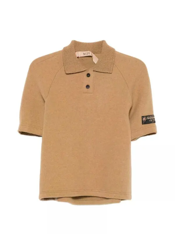 N°21 Button Polo Knitwear