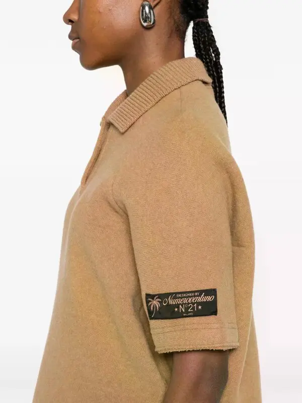 N°21 Button Polo Knitwear