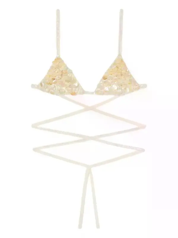 Alanui Light Between Palms Top - Neutrals