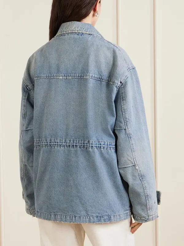 AGOLDE Aubrey Denim Jacket - Blue