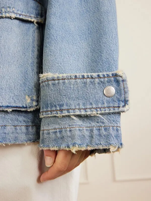 AGOLDE Aubrey Denim Jacket - Blue