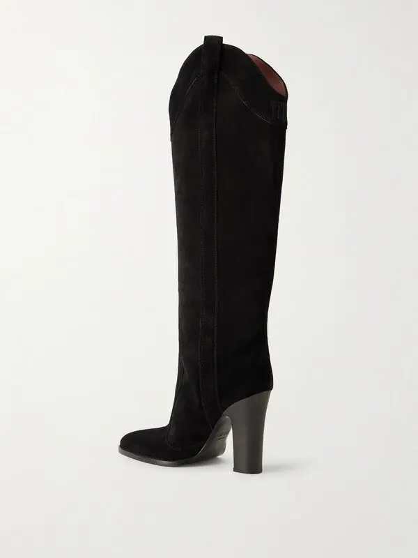 Paris Texas Lavinia Suede Knee High Boots