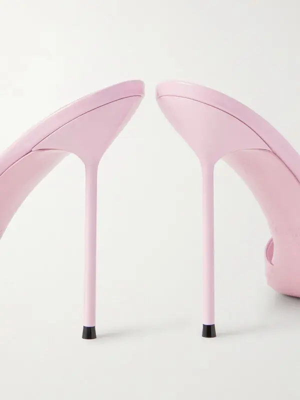 Paris Texas Lidia 105 Patent-leather Mules - Pink