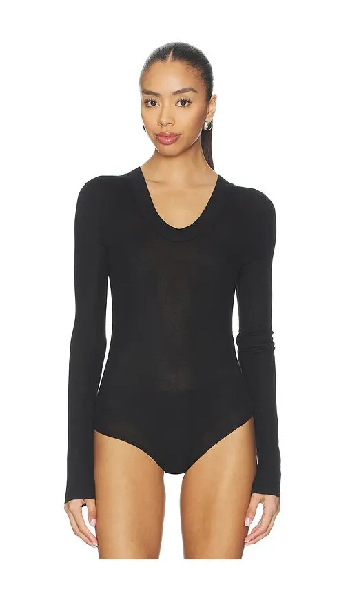 ENTIRE STUDIOS Circle Neck Bodysuit