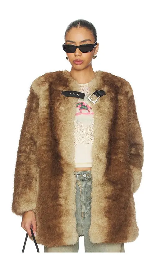 Apparis Petra Coat - Mink