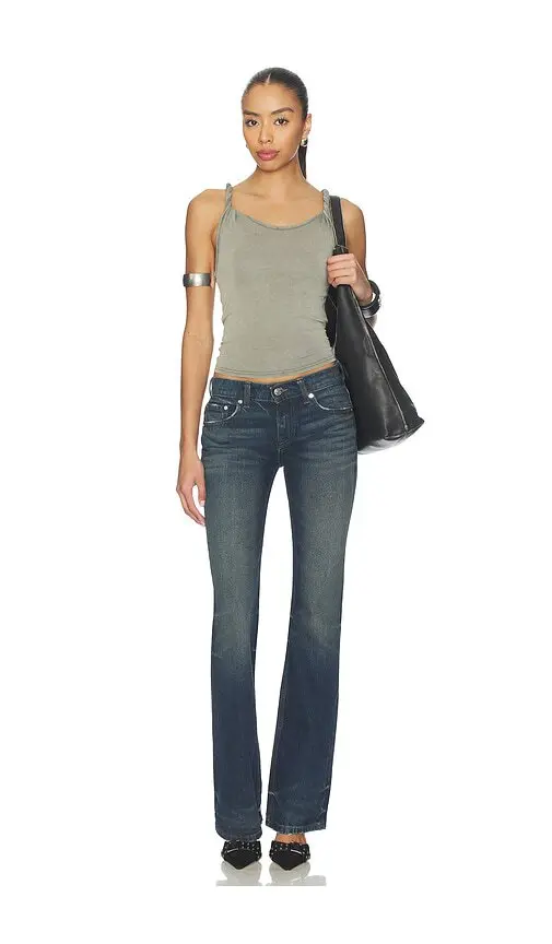 DIESEL® Twy Twist Strap Tank Top - Grey