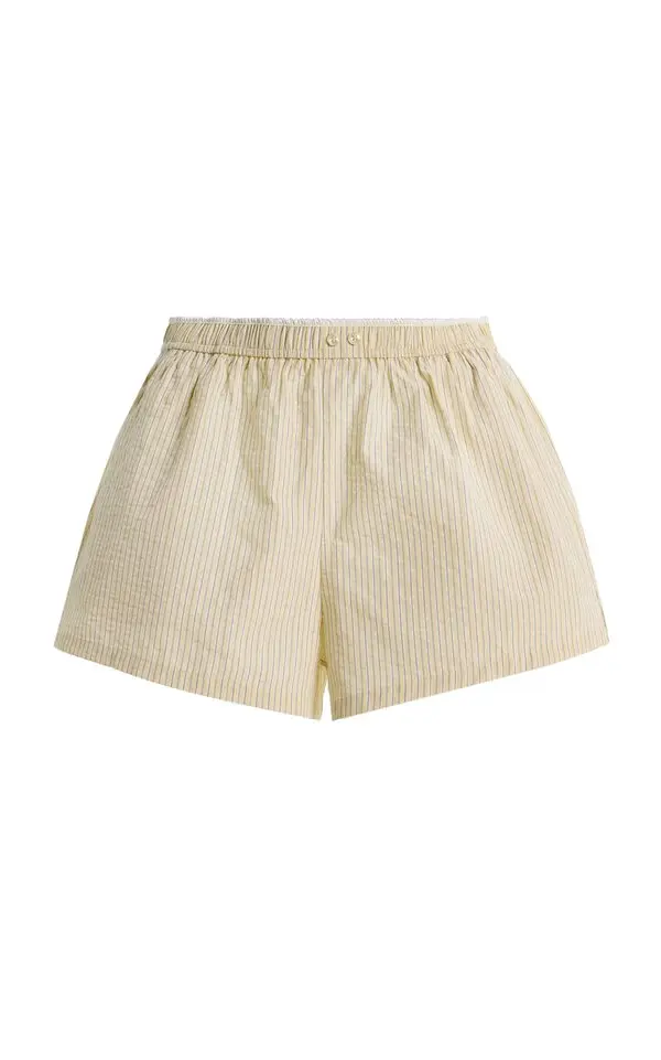 ELCE Yoli Stripe Shorts - Yellow