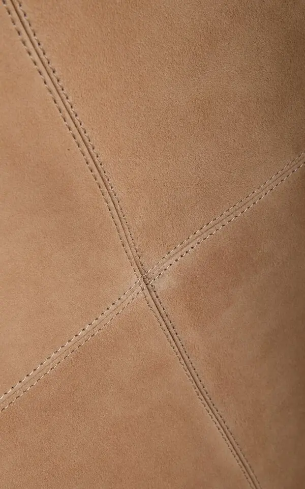 Simkhai Harrison Suede Midi Skirt
