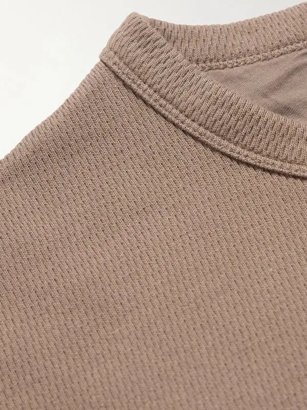 Sunspel Knitted Cotton T-shirt