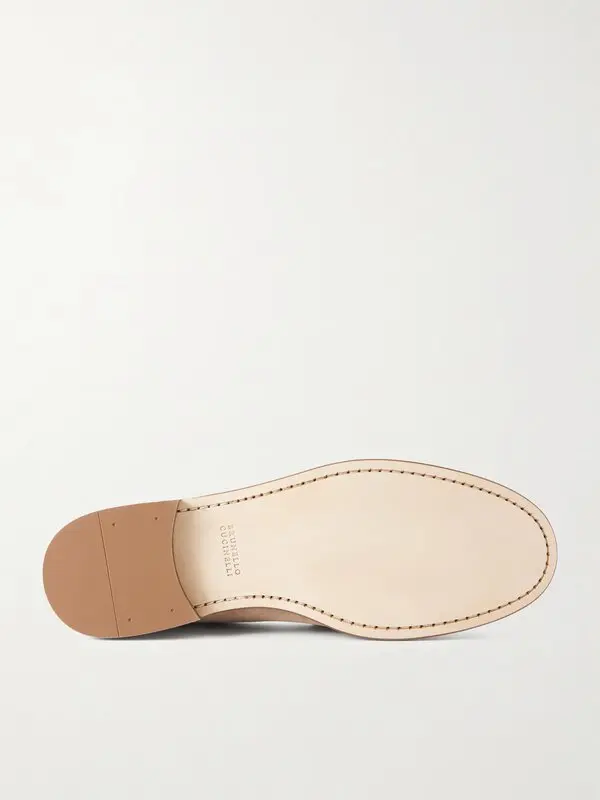 Brunello Cucinelli Flex Suede Loafers