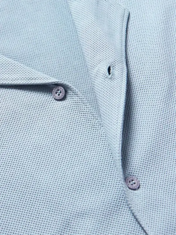 Sunspel Slim-fit Camp-collar Supima Cotton-mesh Shirt