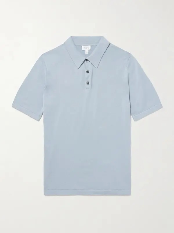 Sunspel Sea Island Cotton Polo Shirt