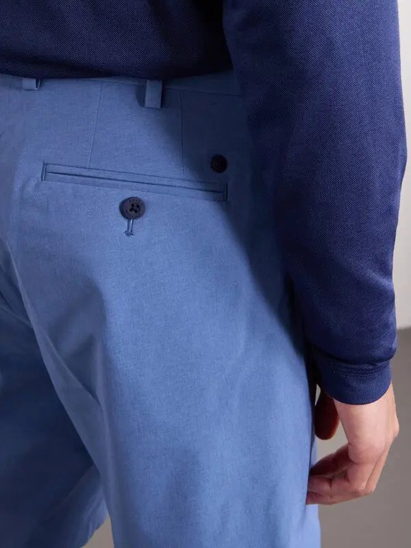 Peter Millar Surge Straight-leg Tech-jersey Golf Shorts - Blue