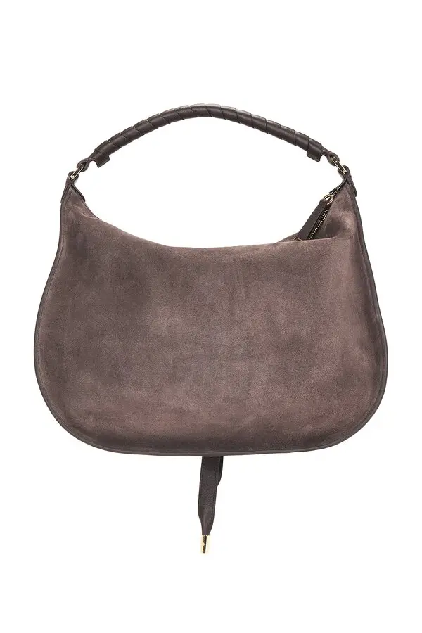 Chloé Marcie Shoulder Bag - Kohl Brown