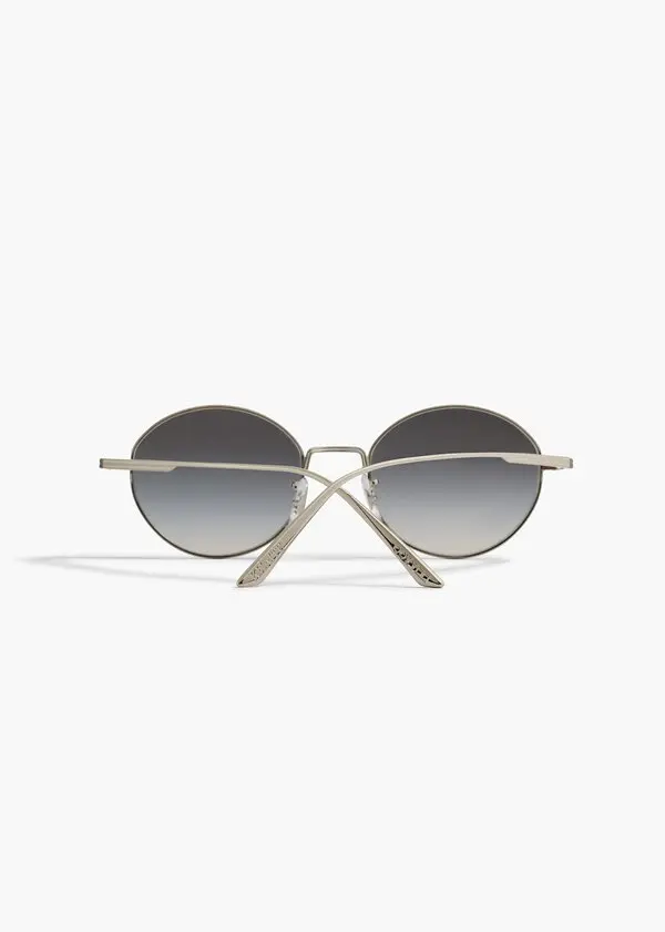 Khaite X Oliver Peoples 1994c Sunglasses - Silver / Grey Gradient