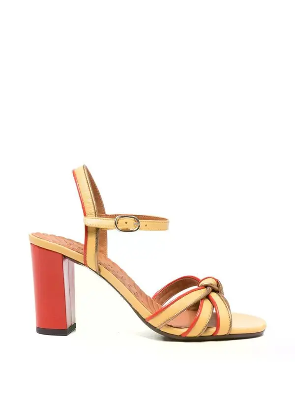 Chie Mihara Ballah Knot-detail Sandals - Neutrals