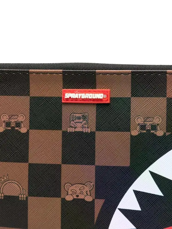 SPRAYGROUND Checked Messenger Bag