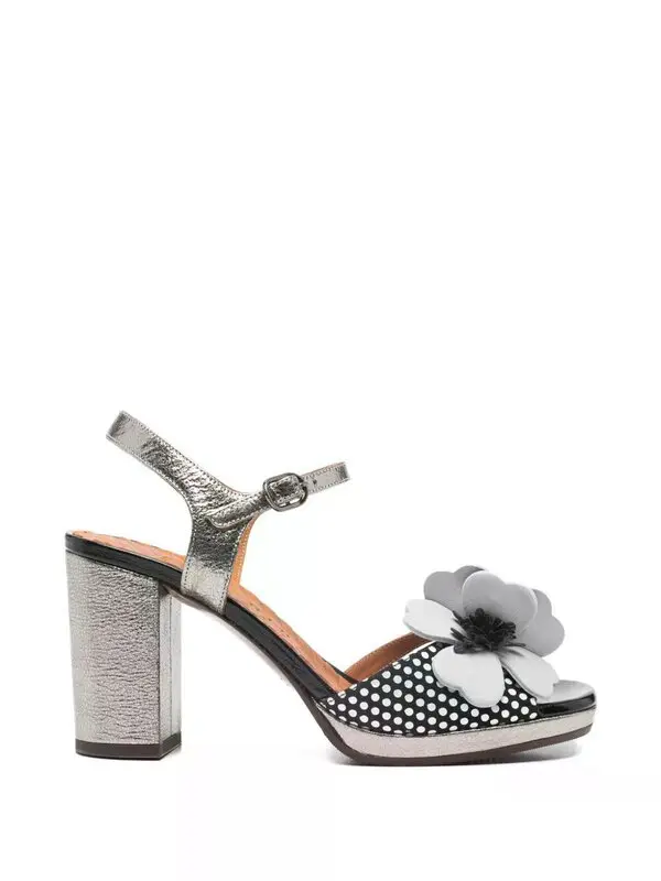 Chie Mihara Polka-dot Platform Sandals