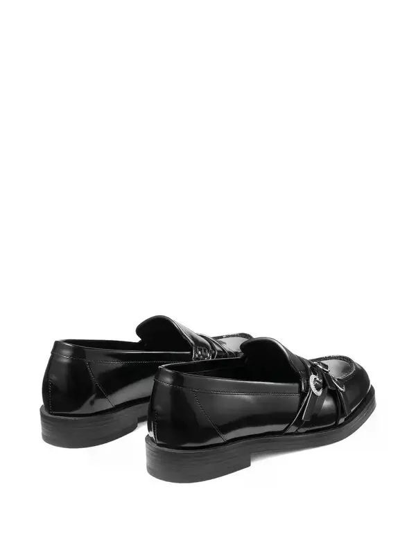 JIMMY CHOO Kalia Loafers With Buckle Embellishments