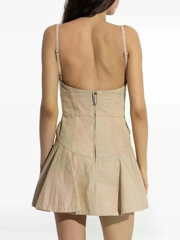 Dsquared2 Bustier-style Flared Dress