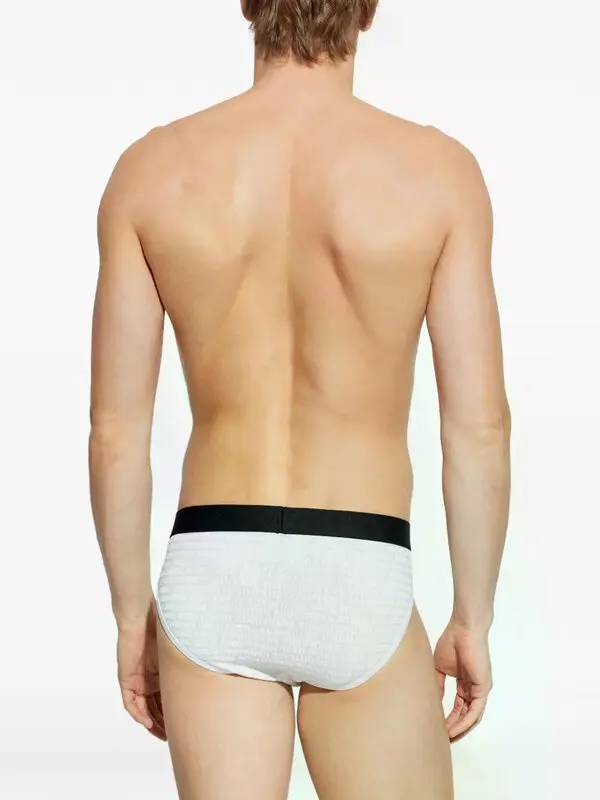 Dsquared2 Logo-print Waistband Briefs - White