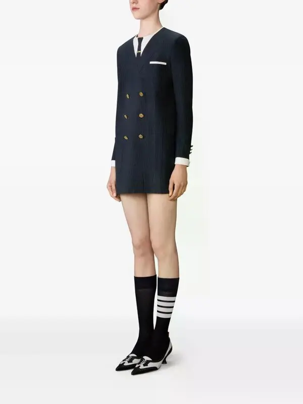 Thom Browne Pinstripes Mini Dress