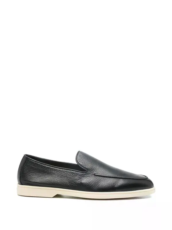 DOUCAL'S Leather Loafers - Blue