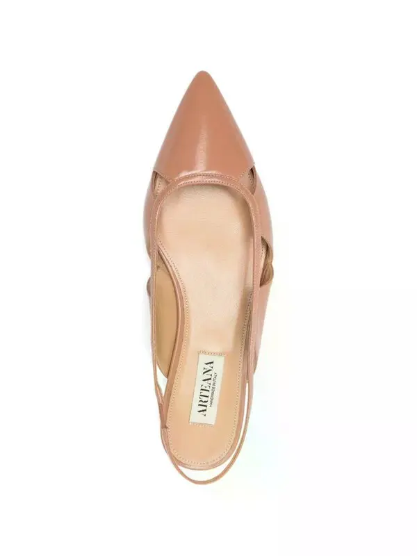 ARTEANA Cut-out Slingback Pumps - Neutrals