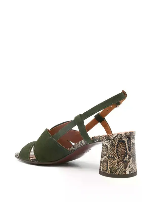Chie Mihara Suede Sandals - Green