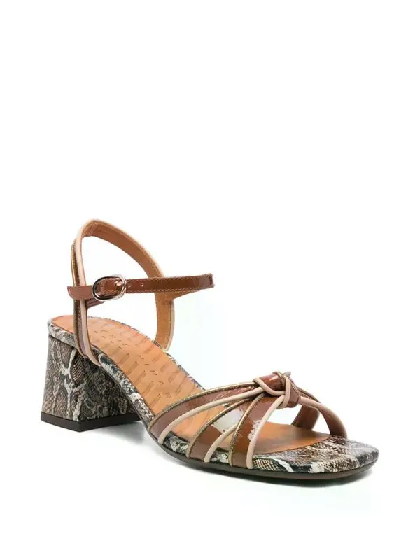 Chie Mihara Knotted Leilah Sandals - Brown