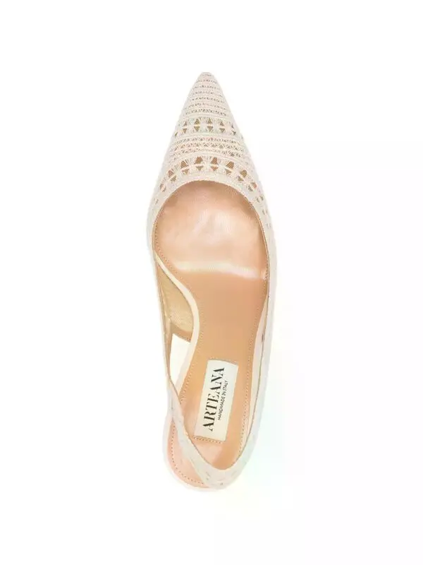 ARTEANA Trieste Lace Slingback Pumps