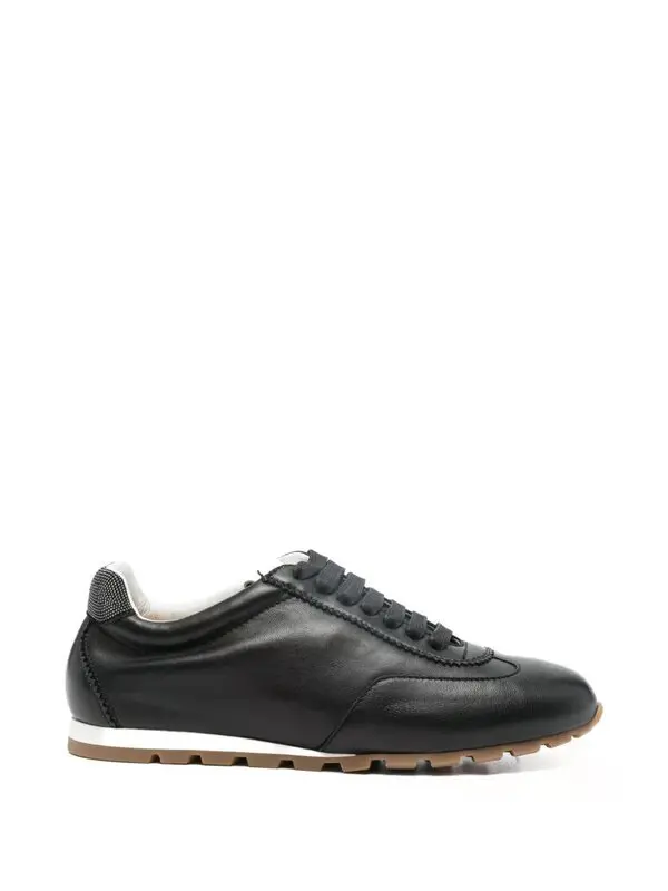 DOUCAL'S Lace-up Sneakers - Black