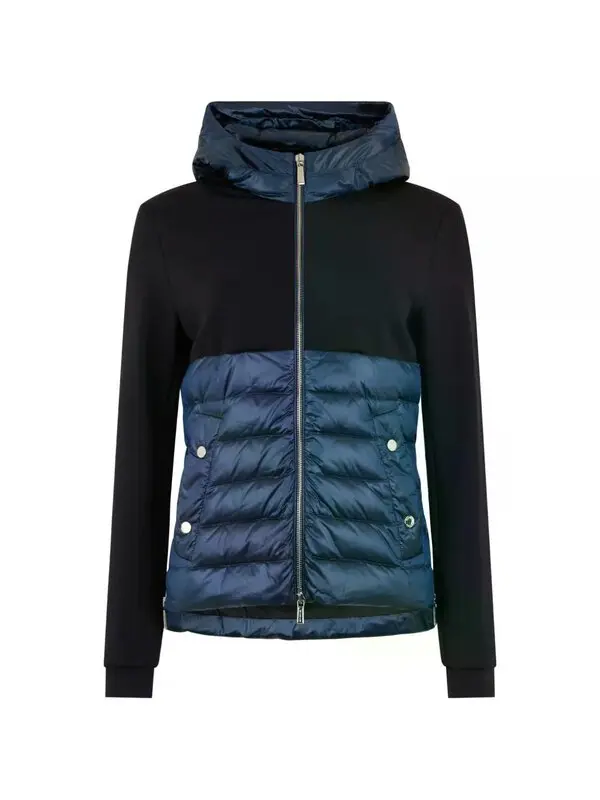 MOORER Quilted Hooded Jacket