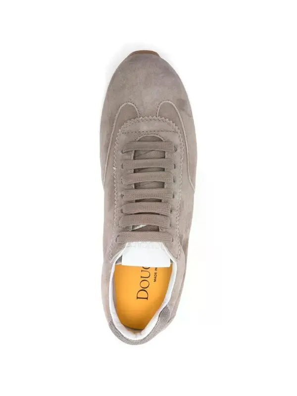 DOUCAL'S Lace-up Flat Sneakers - Neutrals