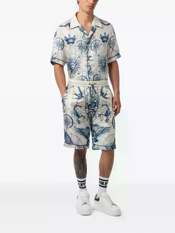 Philipp Plein Printed Shorts