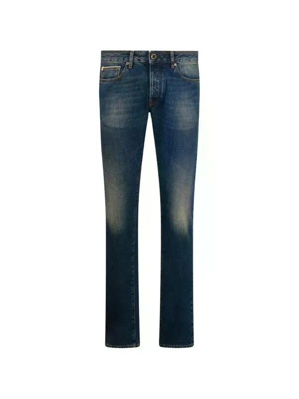 MOORER Five-pocket Jeans - Blue