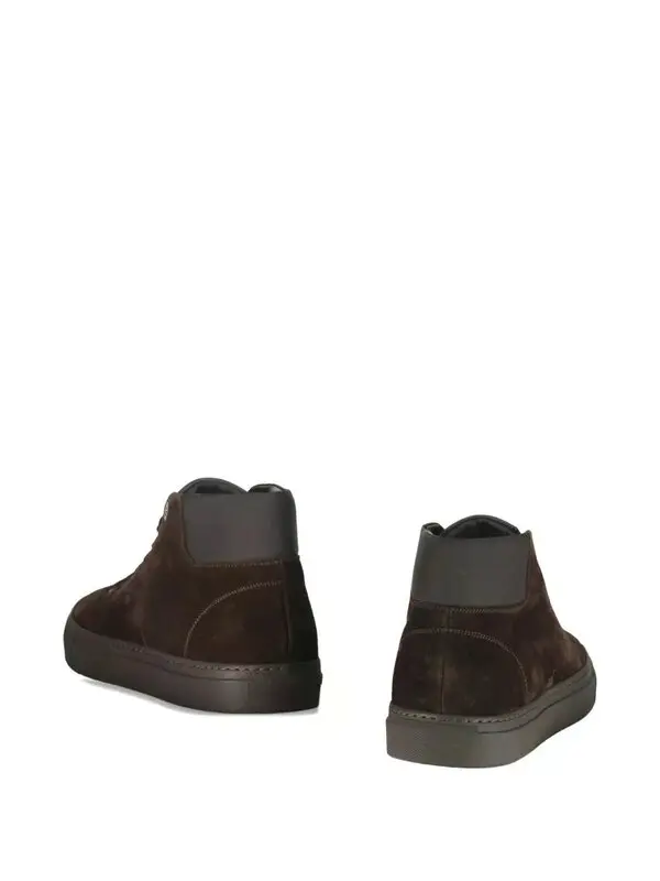 MOORER Florian Leather Sneakers - Brown