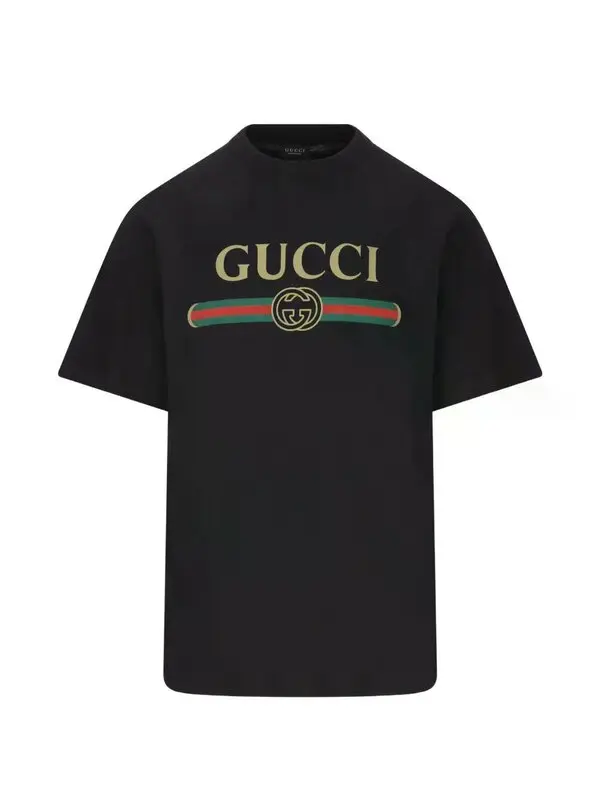 Gucci Silk Blend Jersey T-shirt With Print