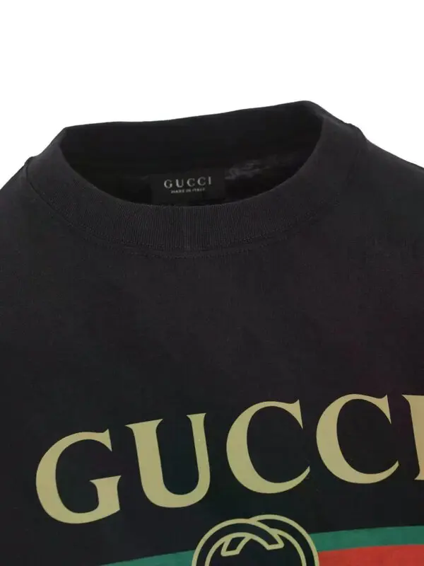 Gucci Silk Blend Jersey T-shirt With Print