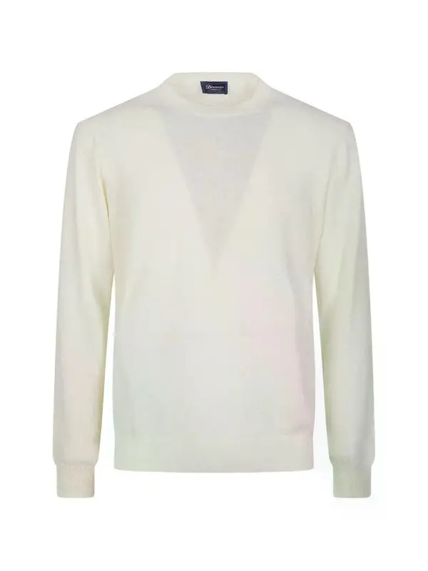 DRUMOHR Crew-neck Knitted Sweater - Neutrals