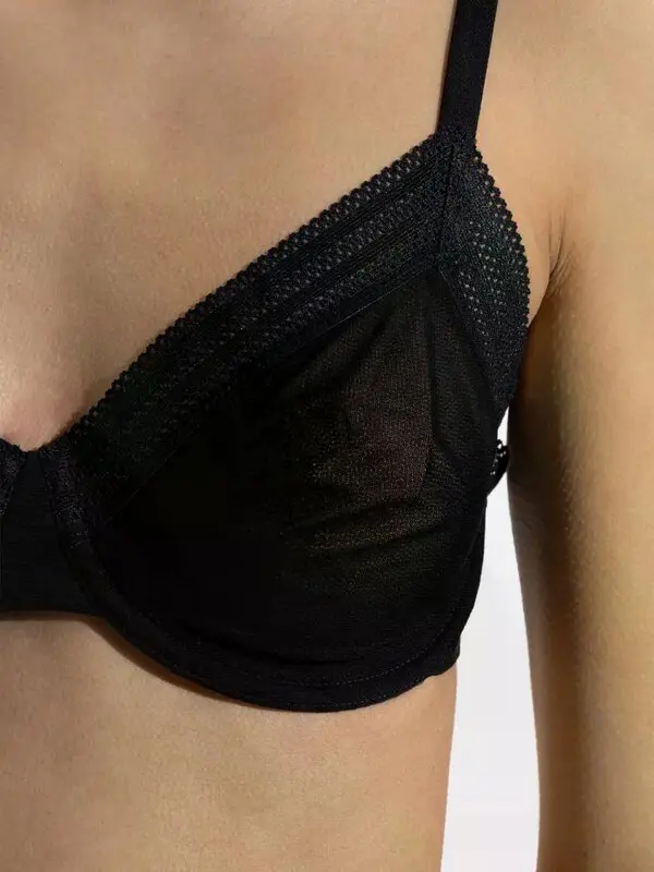 Hanro Lace-trim Bra